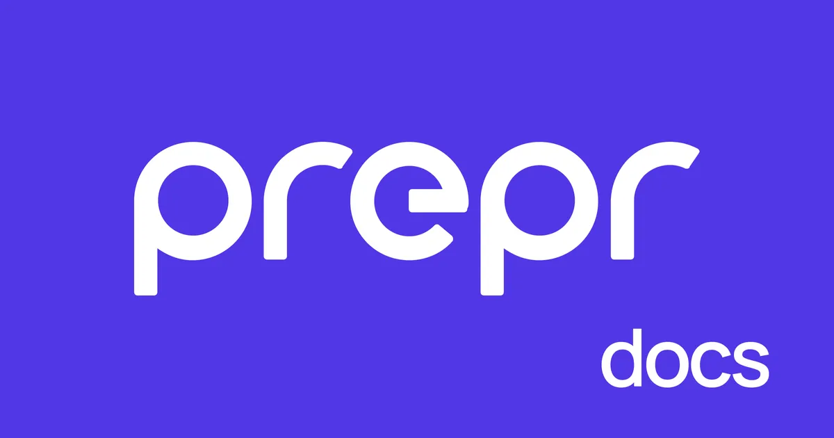 Prepr CMS Documentation - Headless CMS for modern applications – Prepr docs