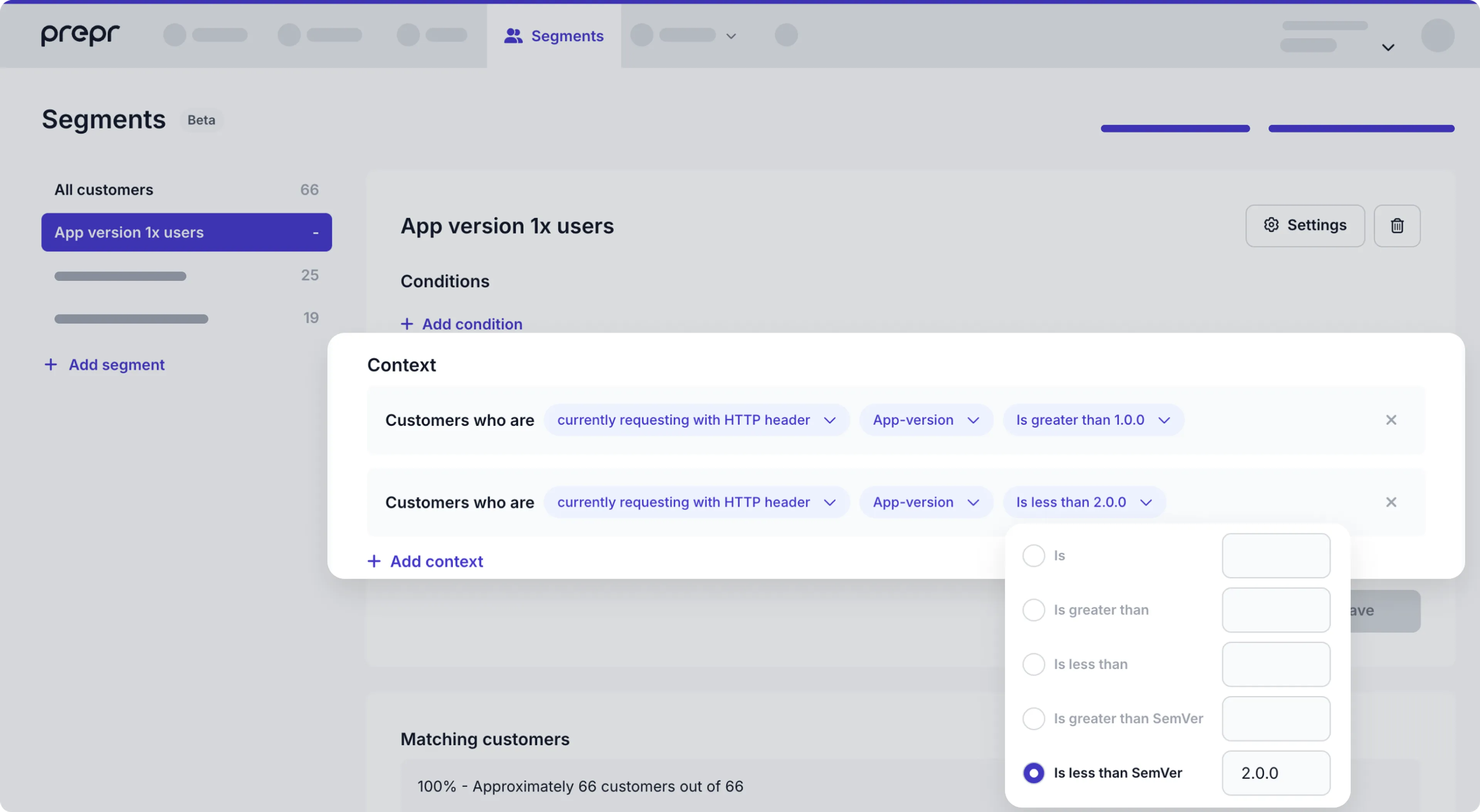 Managing Segments Prepr Docs