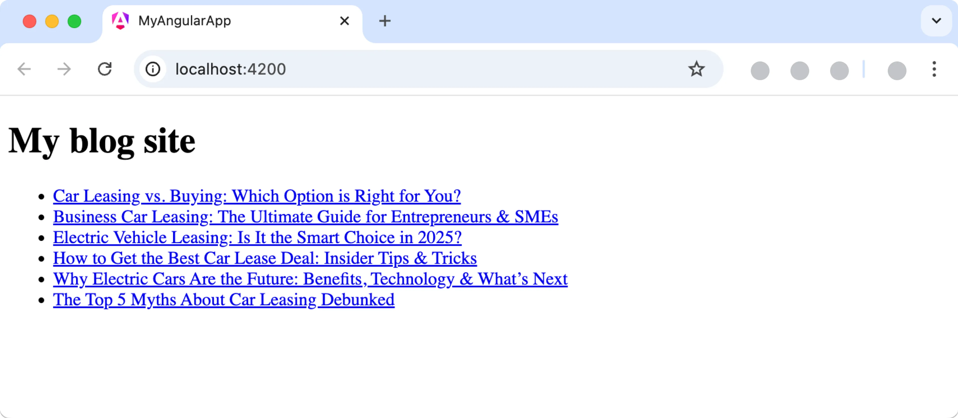 Angular Quick start guide – Prepr docs