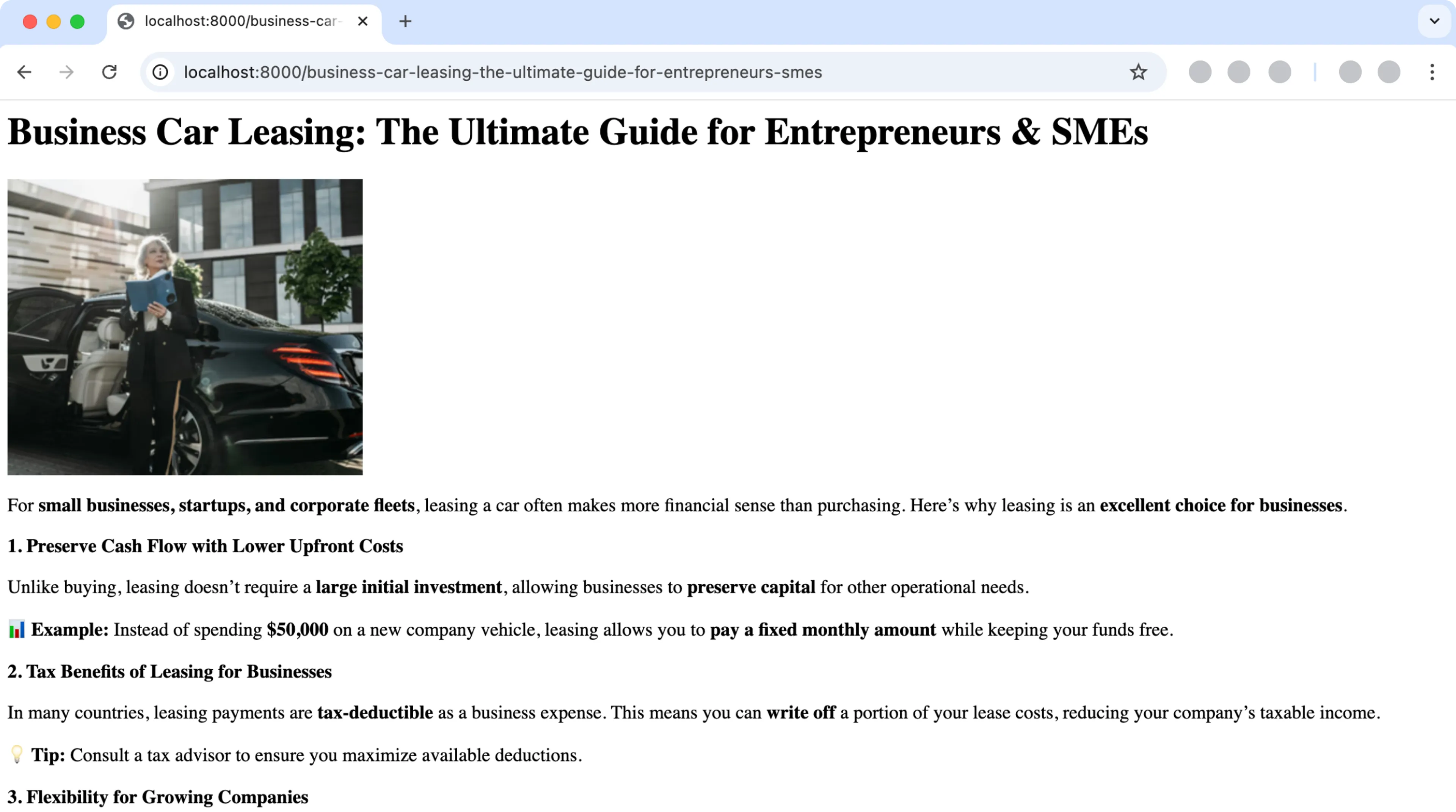 Laravel quick start guide to connect Prepr CMS – Prepr docs