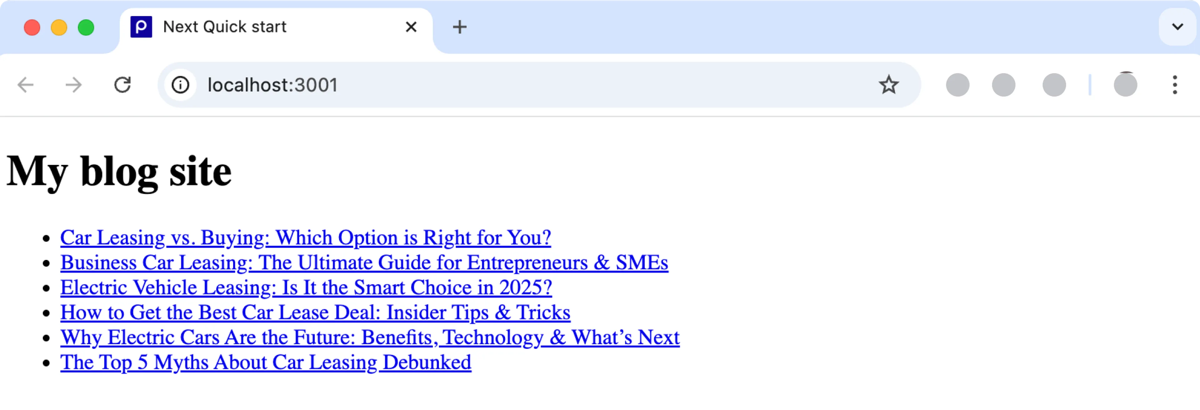 Next.js quick start guide to connect Prepr CMS – Prepr docs