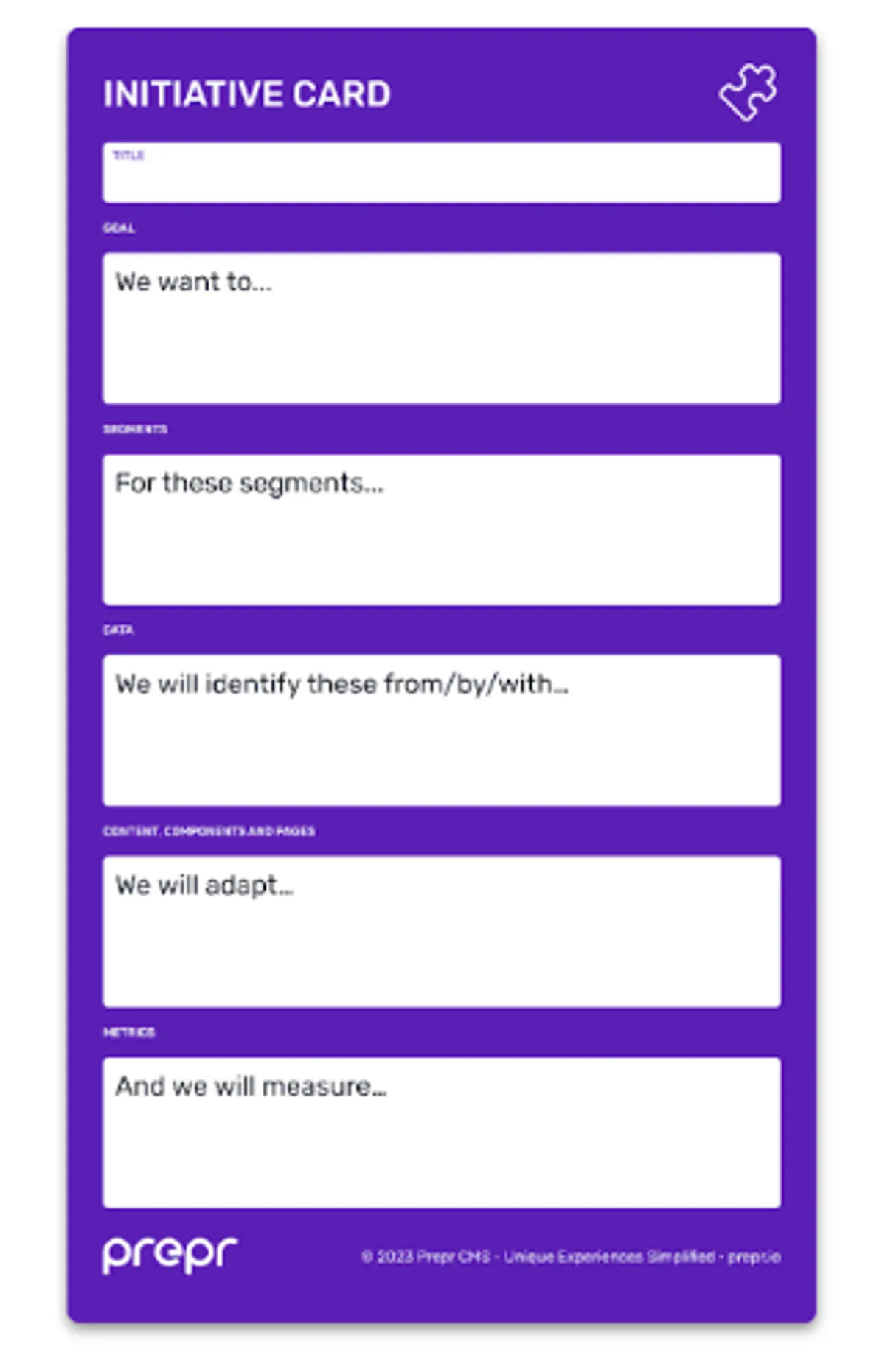 Getting Started with Personalization - Putting the pieces together ...